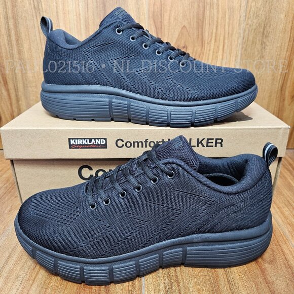 Kirkland Signature | Shoes | Kirkland Signature Mens Comfort Walker Sneakers Shoes Black | Poshmark